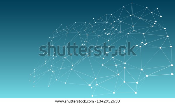 Digital Wires Connections Creative 3d Vector Stock Vector (Royalty Free ...