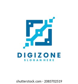 996 Tech zone logo Images, Stock Photos & Vectors | Shutterstock
