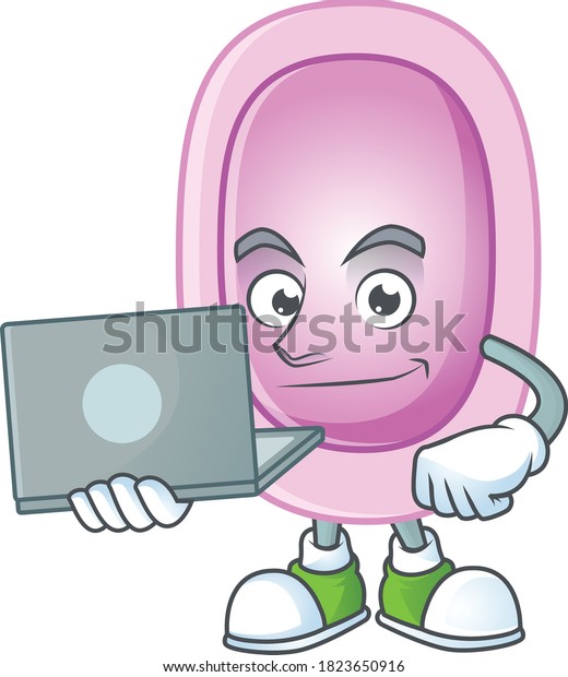 Diligent Pertussis Cartoon Drawing Concept Working Stock Vector ...