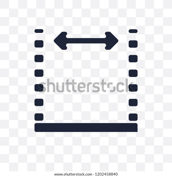 Dimensions Transparent Icon Dimensions Symbol Design 스톡 벡터(로열티 프리 ...