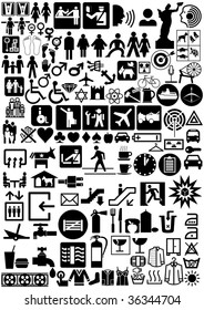 Dingbats Symbols Stock Vector (Royalty Free) 36344704 | Shutterstock