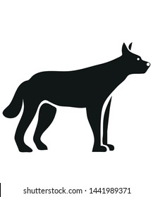 Dingo Icon Vector Symbol Icon Stock Vector (Royalty Free) 1441989371 ...