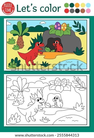 Dinosaur Egg Coloring Page | Free download on ClipArtMag