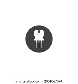 Diode Icon Vector Illustration Logo Design Stock Vector (Royalty Free ...