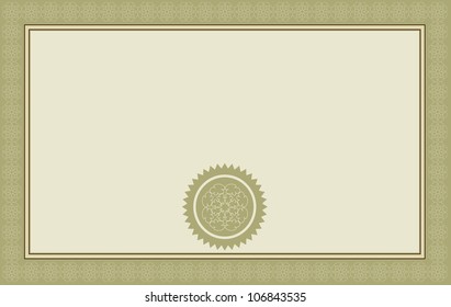 Diploma Certificate Jpeg Version Available Gallery Stock Vector ...