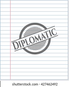 Adaptable Emblem Pencil Effect Stock Vector (Royalty Free) 416732983