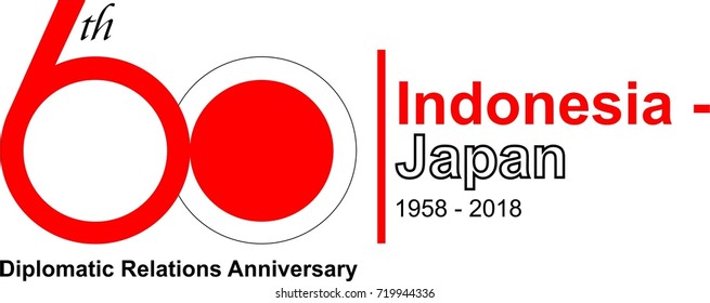 Diplomatic Relations Anniversary Logo Stock Vector (Royalty Free ...