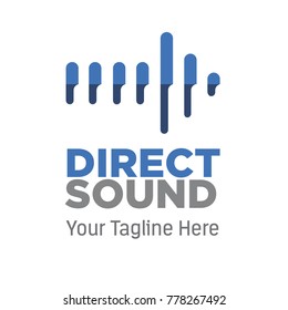 Direct Sound Logo Stock Vector (Royalty Free) 778267492 | Shutterstock