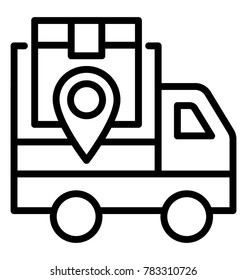 Direct Store Delivery Concept Line Vector Stock Vector (Royalty Free ...