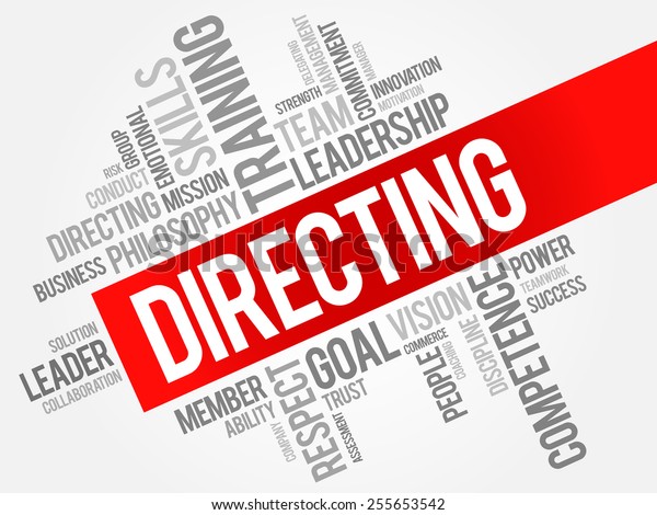 Directing Word Cloud Business Concept Stock Vector (Royalty Free ...