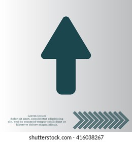Direction Arrow Icon Isolated Stock Vector (Royalty Free) 416038267 ...