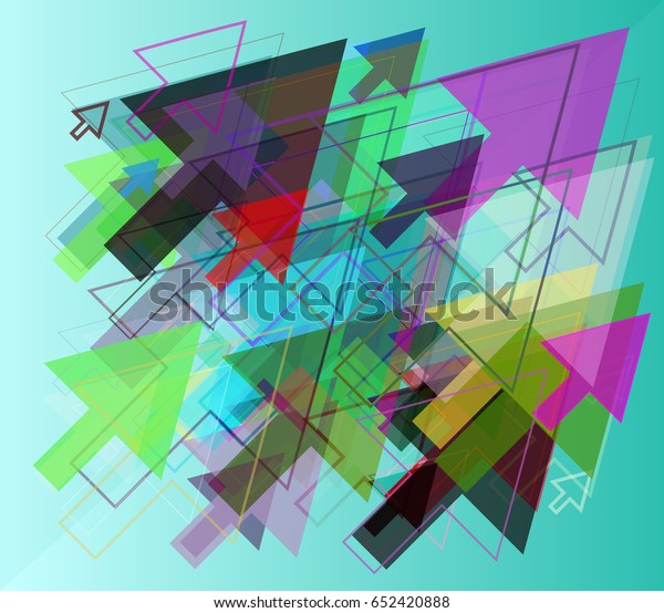 Direction Background Art Stock Vector (Royalty Free) 652420888 ...