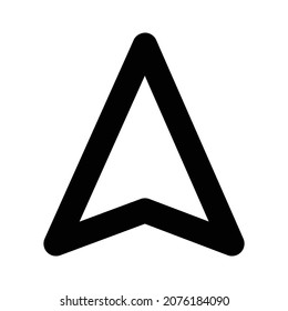 Direction Bold Outline Vector Icons That Stock Vector (Royalty Free ...