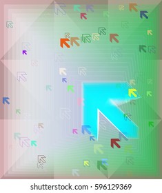 Direction Design Idea Stock Vector (Royalty Free) 596129369 | Shutterstock