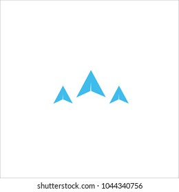 Directions Icon Logo Stock Vector (Royalty Free) 1044340756 | Shutterstock