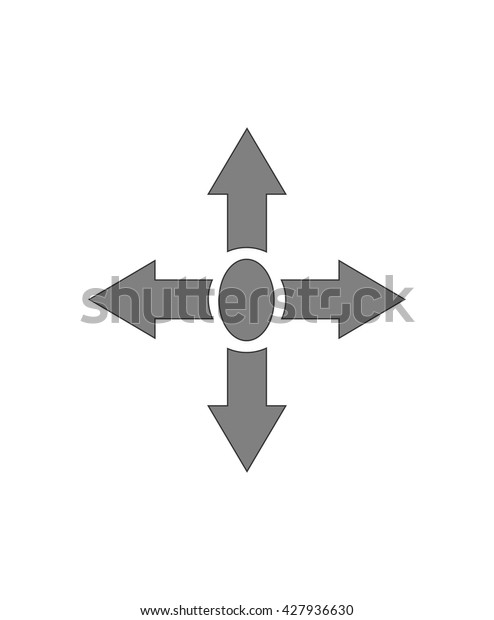 Directions Symbol Logo Stock Vector (Royalty Free) 427936630 | Shutterstock