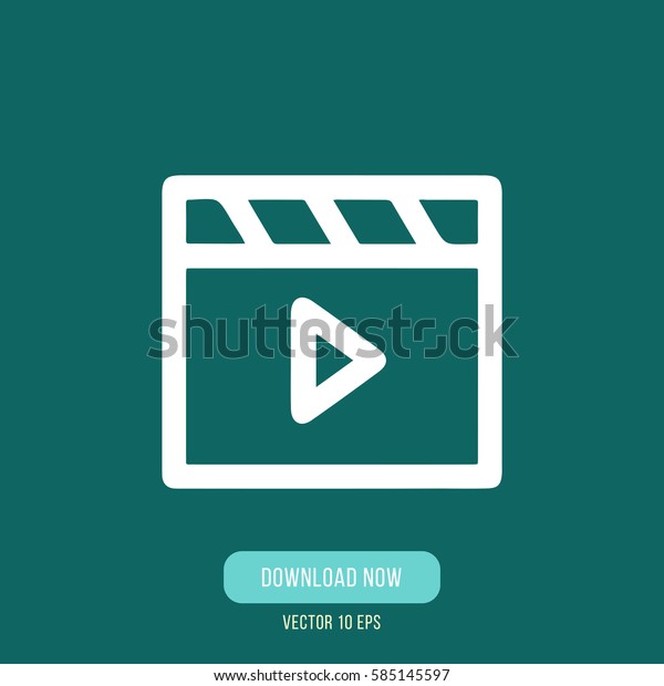 Director Multimedia Icon Vector Stock Vector (Royalty Free) 585145597 ...