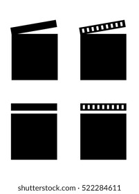 Directors Cut Icon Set Stock Vector (Royalty Free) 522284611 | Shutterstock