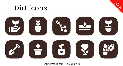 Good Icon Set 10 Filled Good Stock Vector (Royalty Free) 1289686633