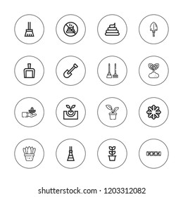 Dirt Icon Set Collection 16 Outline Stock Vector (Royalty Free ...
