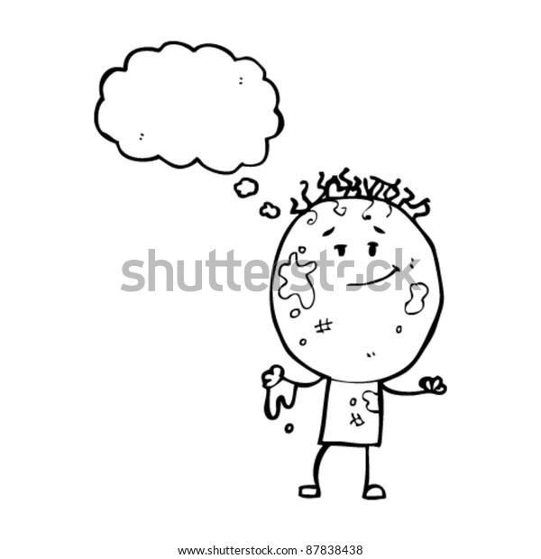 Dirty Boy Cartoon Stock Vector (Royalty Free) 87838438 | Shutterstock