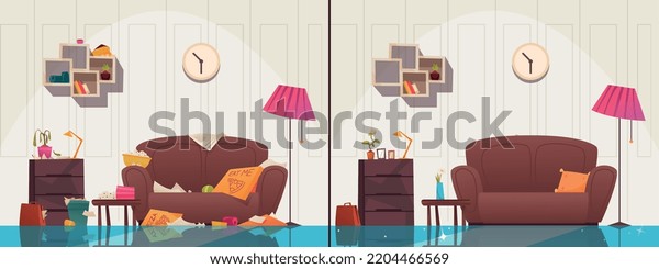 3 Computer screen before and after clean Gambar, Foto Stok & Vektor ...