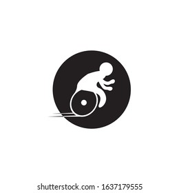 Disable Icon Symbol Logo Template Vector Stock Vector (Royalty Free ...