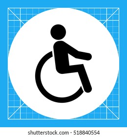 537 Moving Wheelchair Icon Images, Stock Photos & Vectors | Shutterstock