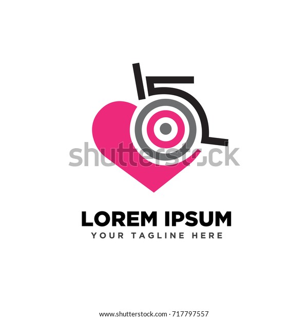 Disabled Wheelchair Love Stock Vector (Royalty Free) 717797557 ...