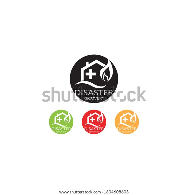 Disaster Recovery Logo Vector Illustration Stock Vector (Royalty Free ...