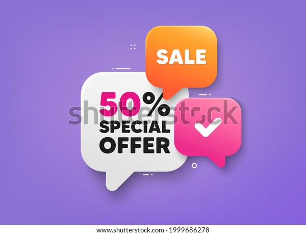 Discount 3d Banner Shape Tags Special Stock Vector (Royalty Free ...