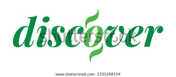 Discover Logo Design Stock Vector (Royalty Free) 1335288194 | Shutterstock
