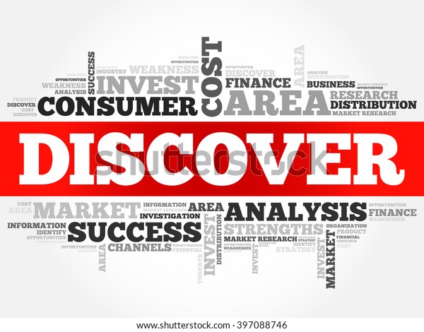 Discover Word Cloud Education Concept Stock Vector (Royalty Free ...