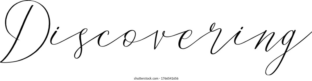 Thriving Quote Modern Calligraphy Text Vector Stock Vector (Royalty ...