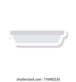 Dish Sticker Icon Stock Vector (Royalty Free) 776982130 | Shutterstock