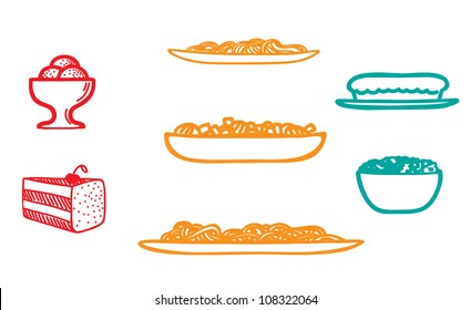 2,788 Main course illustration Images, Stock Photos & Vectors ...