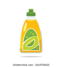 Dishwashing Liquid Vector Isolated Illustration: เวกเตอร์สต็อก (ปลอดค่า ...