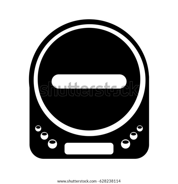 Diskman Music Player Icon Stock Vector (Royalty Free) 628238114 ...