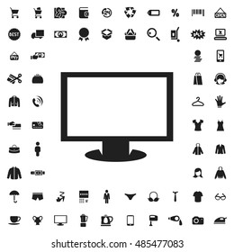 Display Icon Illustration Isolated Vector Sign Stock Vector (Royalty ...