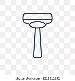 Disposable Razor Vector Outline Icon Isolated Stock Vector (Royalty ...