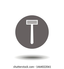 Disposable Shaving Razor Icon Simple Vector Stock Vector (Royalty Free ...