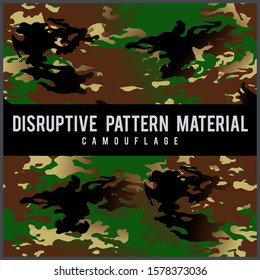 Disruptive Pattern Material Dpm Camouflage Stock Vector (Royalty Free ...