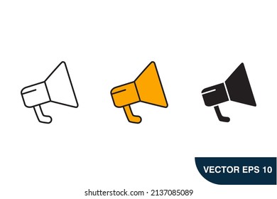 Disseminate Icons Symbol Vector Elements Infographic Stock Vector ...