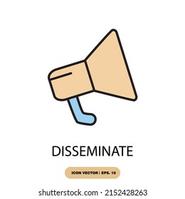 869 Dissemination icon Images, Stock Photos & Vectors | Shutterstock