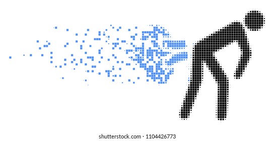 Dissolved Fart Gases Dot Vector Icon Stock Vector (Royalty Free ...