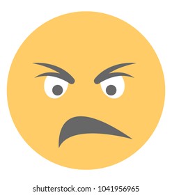 Distraught Smiley Weary Face Expression Via: เวกเตอร์สต็อก (ปลอดค่า ...