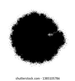 Distress Circular Textures Set Your Design: vector de stock (libre de ...