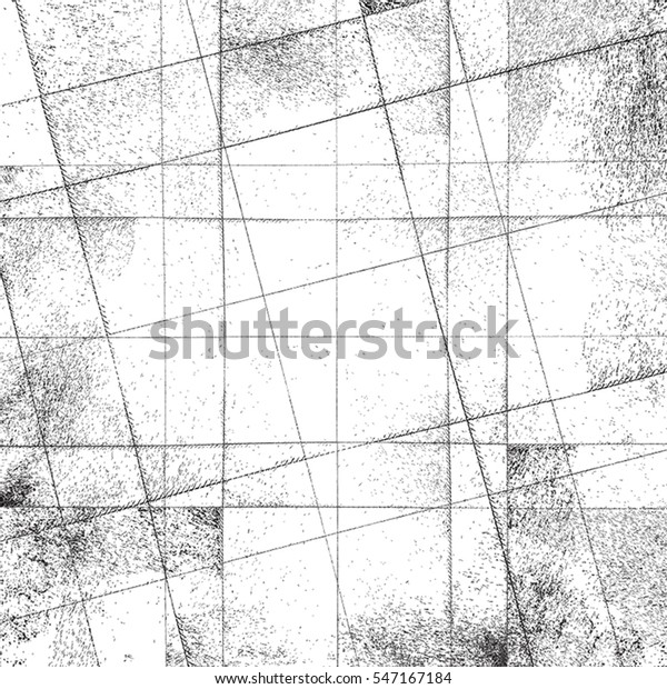 Distress Overlay Checkered Grid Mesh Cell Stock Vector (Royalty Free ...