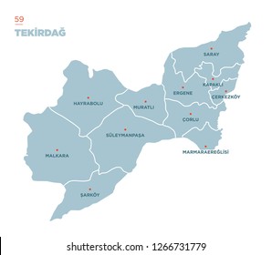61 Tekirdag map Images, Stock Photos & Vectors | Shutterstock