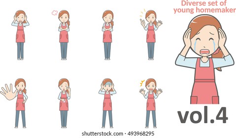 6,310 House wife character Images, Stock Photos & Vectors | Shutterstock